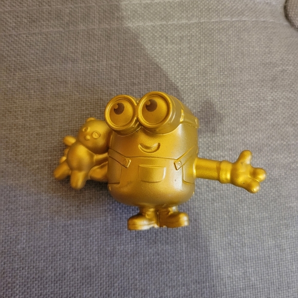 McDonald's | Toys | Mcdonalds 29 Minions 2 Rise Of Gru Gold Teddy Bear ...
